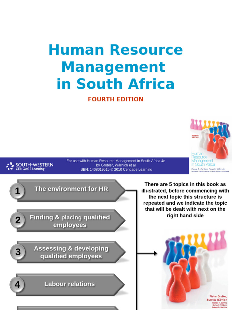 Human Resource Management in South Africa: Fourth Edition | PDF
