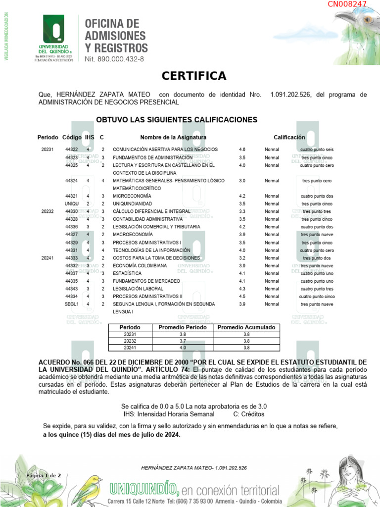 Certifica Do | PDF