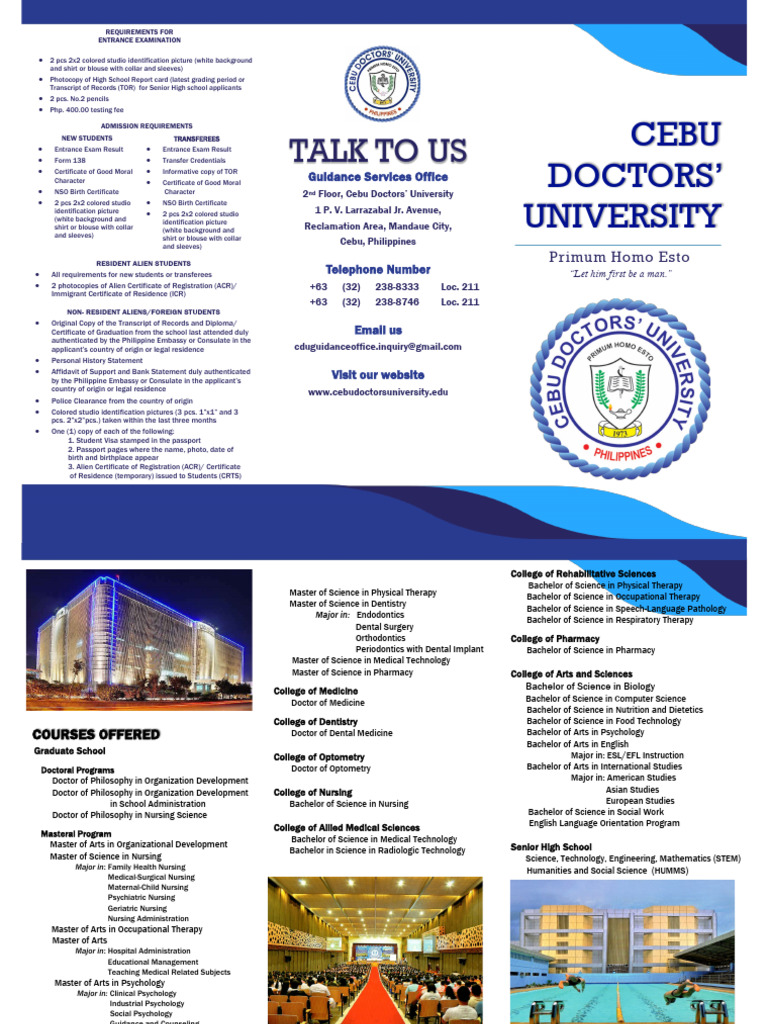 CDU BROCHURE pdf | PDF