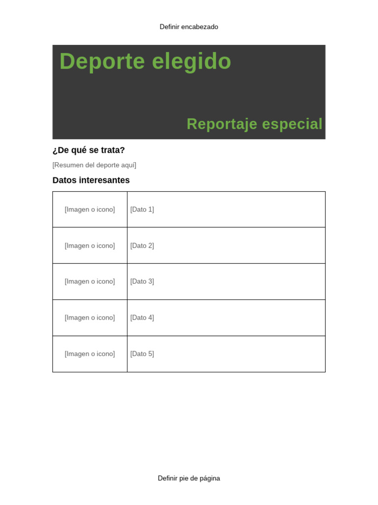 Reportaje | PDF
