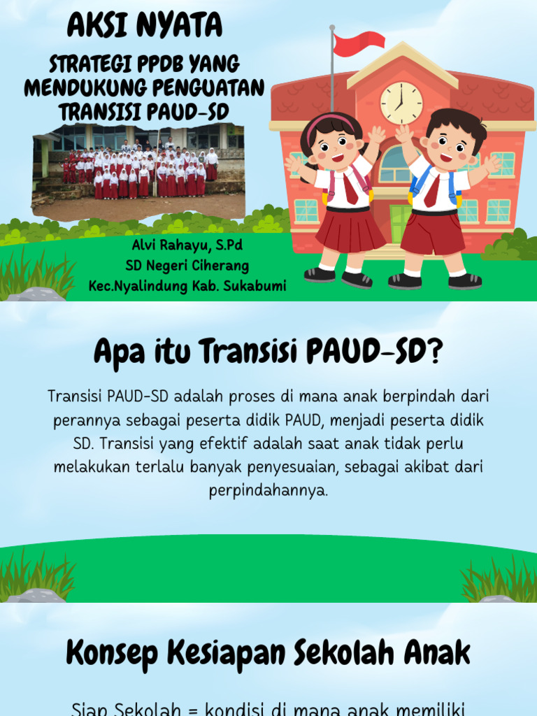 Strategi PPDB Yang Mendukung Penguatan Transisi Paud-Sd | PDF