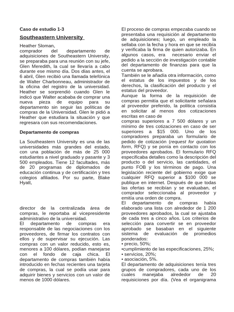 Tarea - 001 - Gestion de Compras | PDF