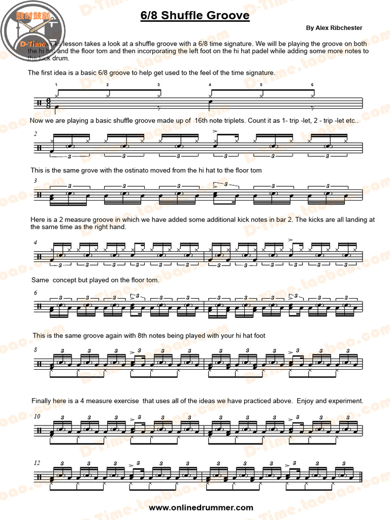 6 8 Shuffle Groove1 | PDF