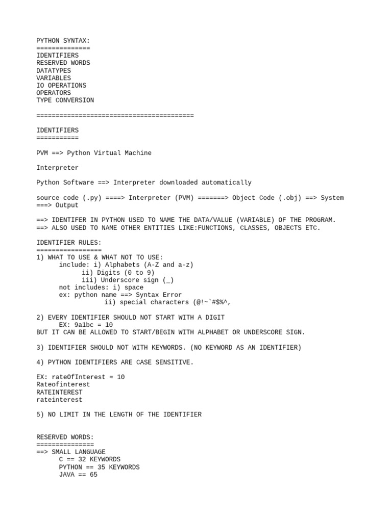 2 Data Types | PDF | Data Type | Reserved Word 2 Data Types | PDF | Data Type | Reserved Word