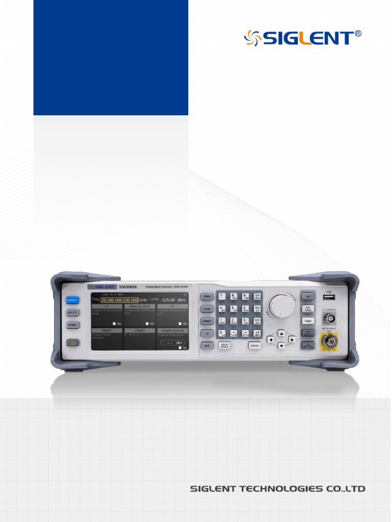 SSG5000A Datasheet DS0805A EN02C | PDF