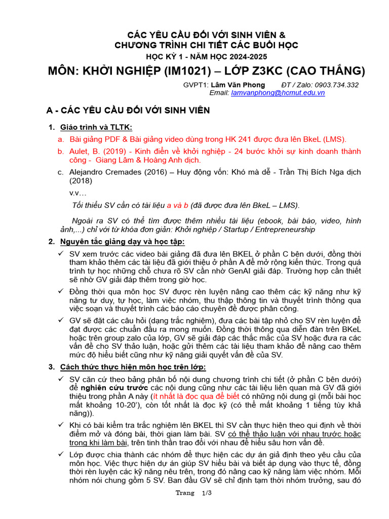 Cach Hoc Cach Danh Gia - IM1021 - Z3KC - 240815 | PDF