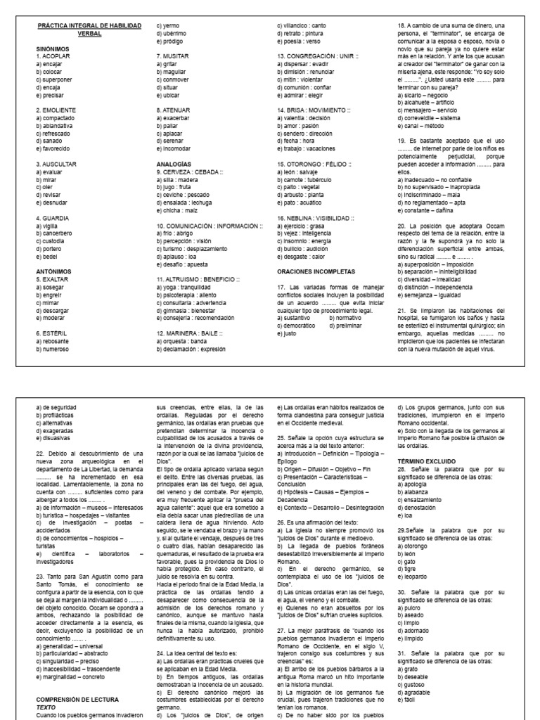 Practica Integral | PDF