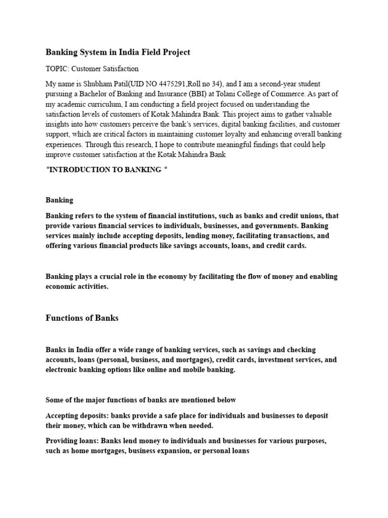 Field Project Sybbi 34 | PDF