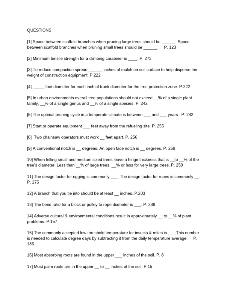 ISA Numbers Study Guide | PDF