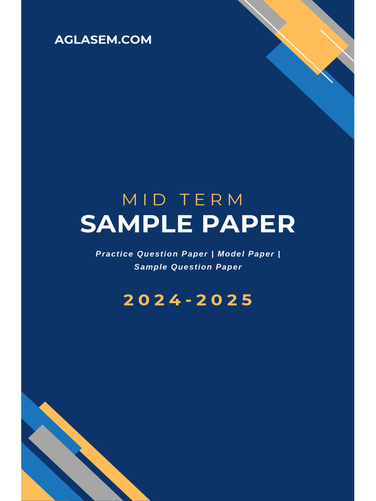 Sample Paper: Mid Term | PDF