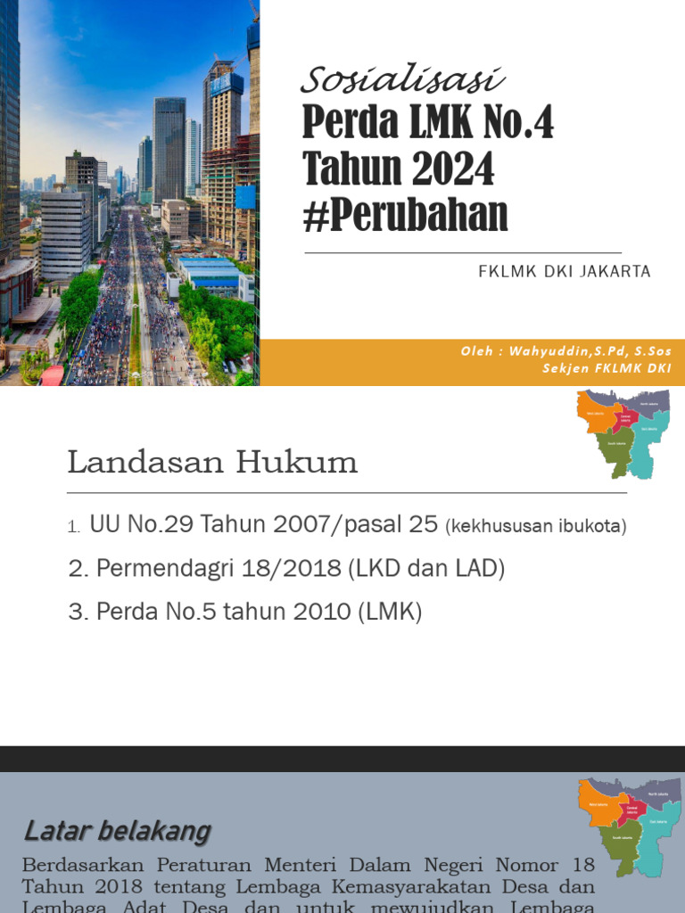 Sosialisasi Perda No.4 Tahun 2024 | PDF