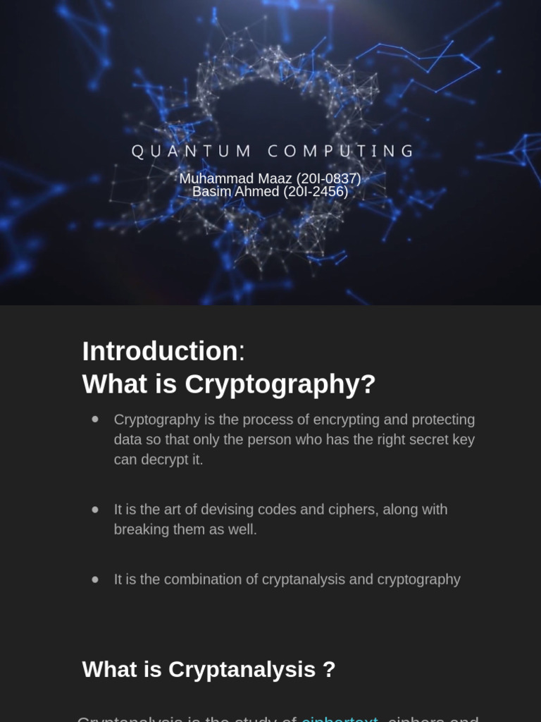 Quantum Cryptography | PDF Quantum Cryptography | PDF