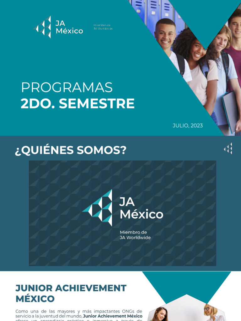 Programas JA México 2023 - 2SEM-2 | PDF