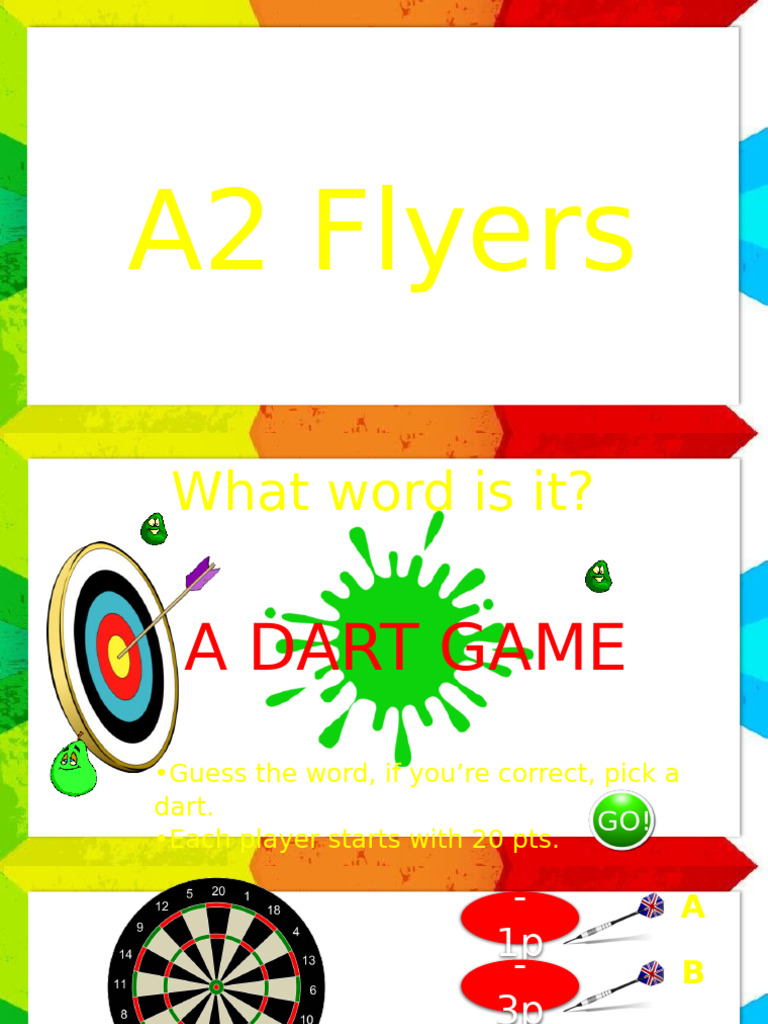 A2 Flyers Speaking Test 6 Fun Activities Games Games Picture ...
