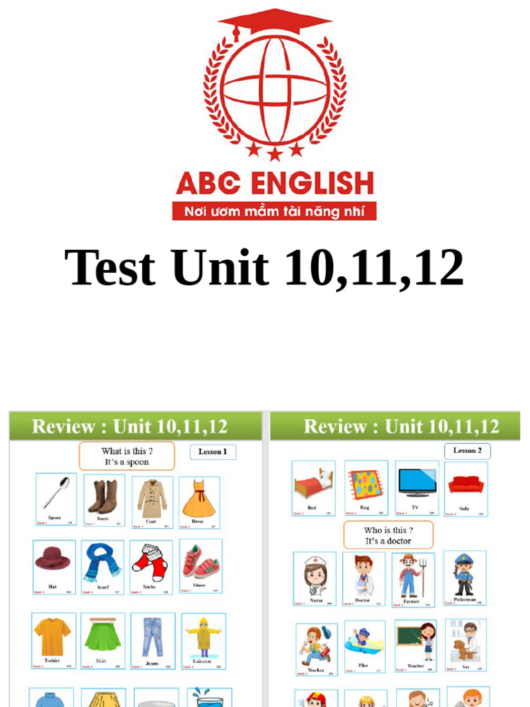 Review U10,11,12 | PDF