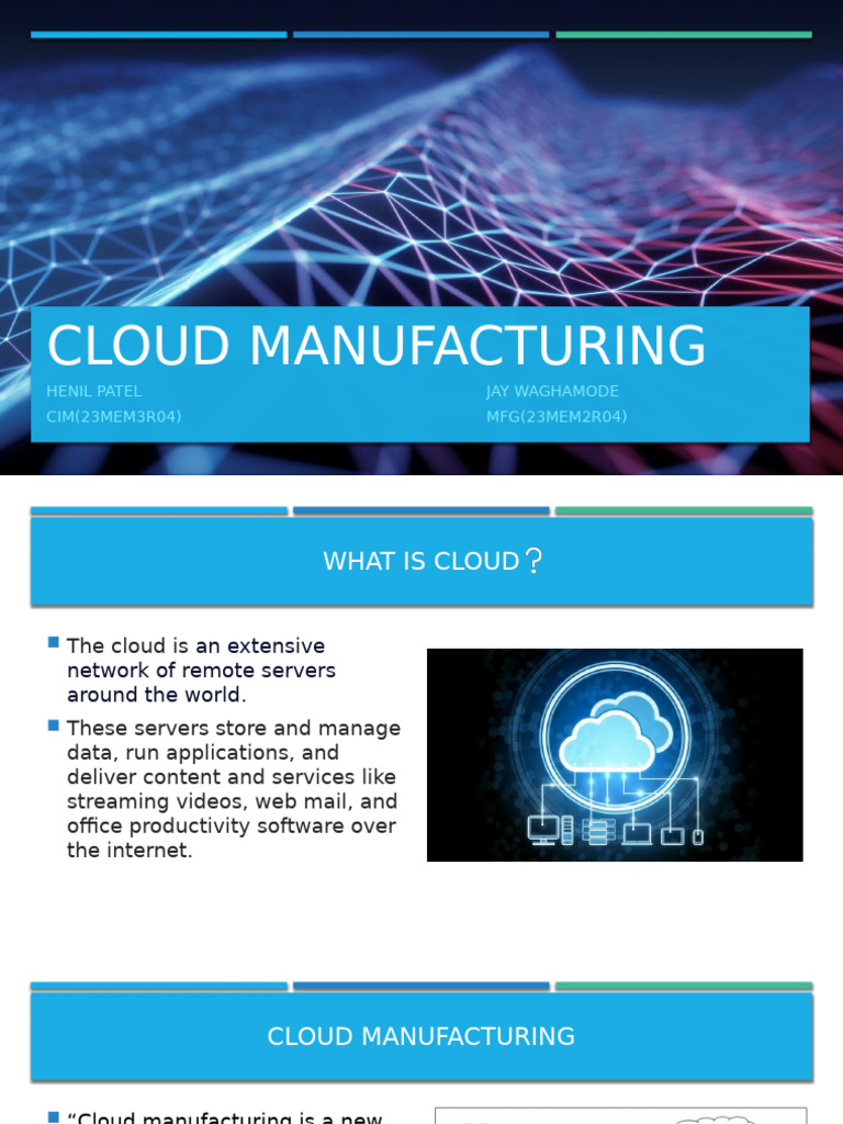 Cloud MANufacturing | PDF