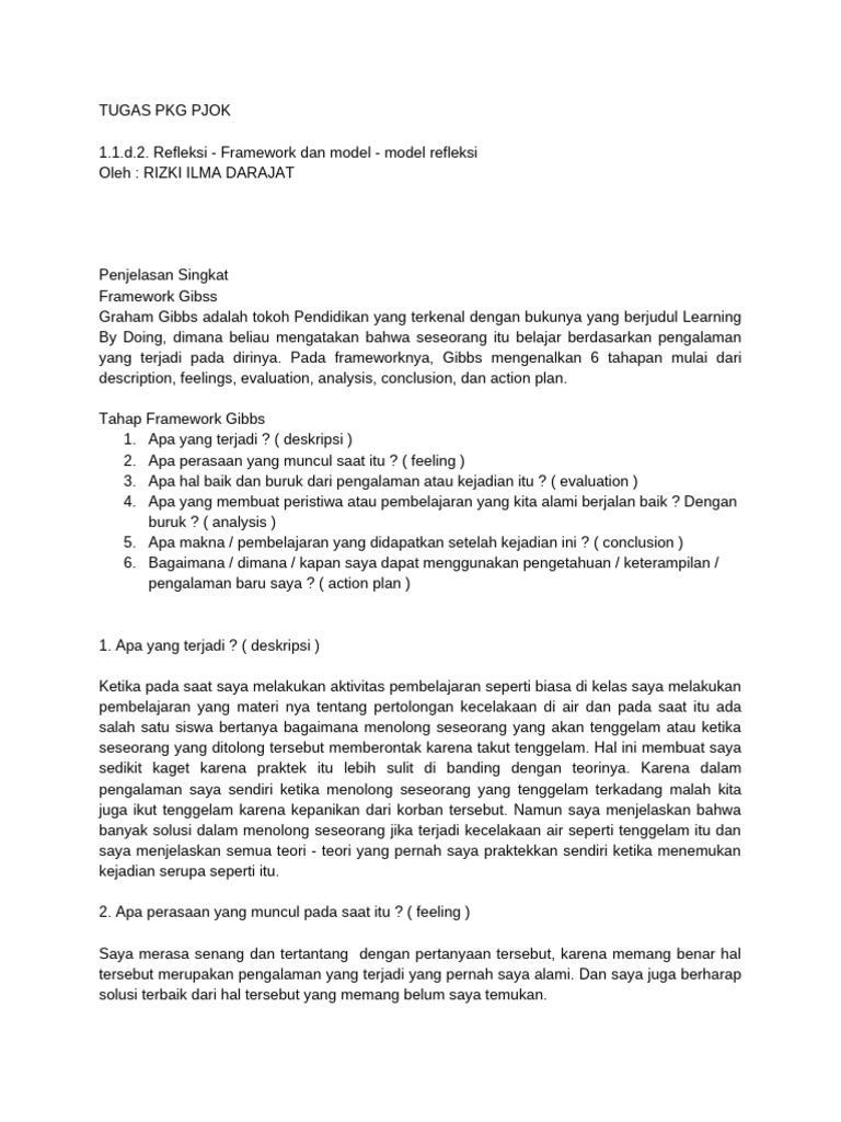 Tugas PKG Pjok Rizki Ilma | PDF