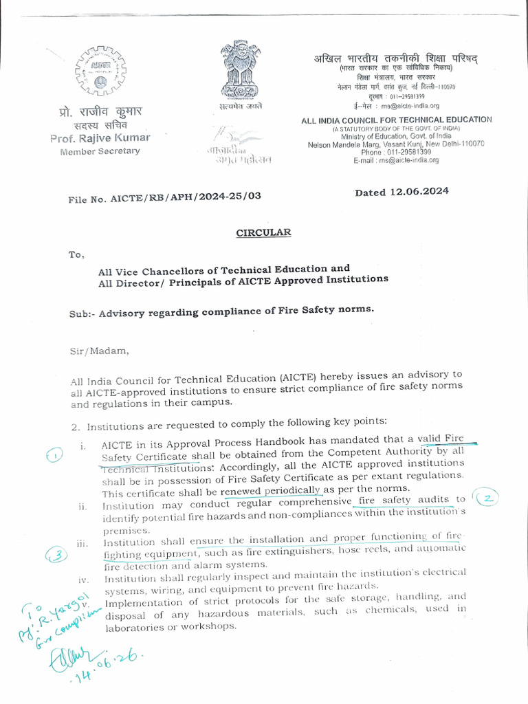 Fire Safety Norms | PDF