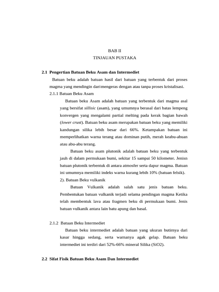 Bab 2 Fix Elsada Petrofixxxxxxxxxxx | PDF