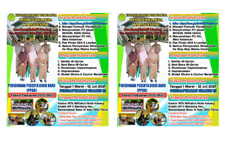 Brosur Foto PPDB | PDF