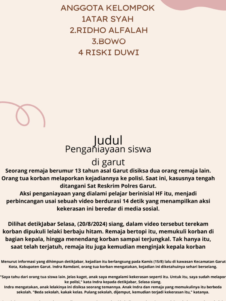 Krem Estetik Kelas Seni Budaya Latar Belakang Zoom Virtual - 20240907 ...