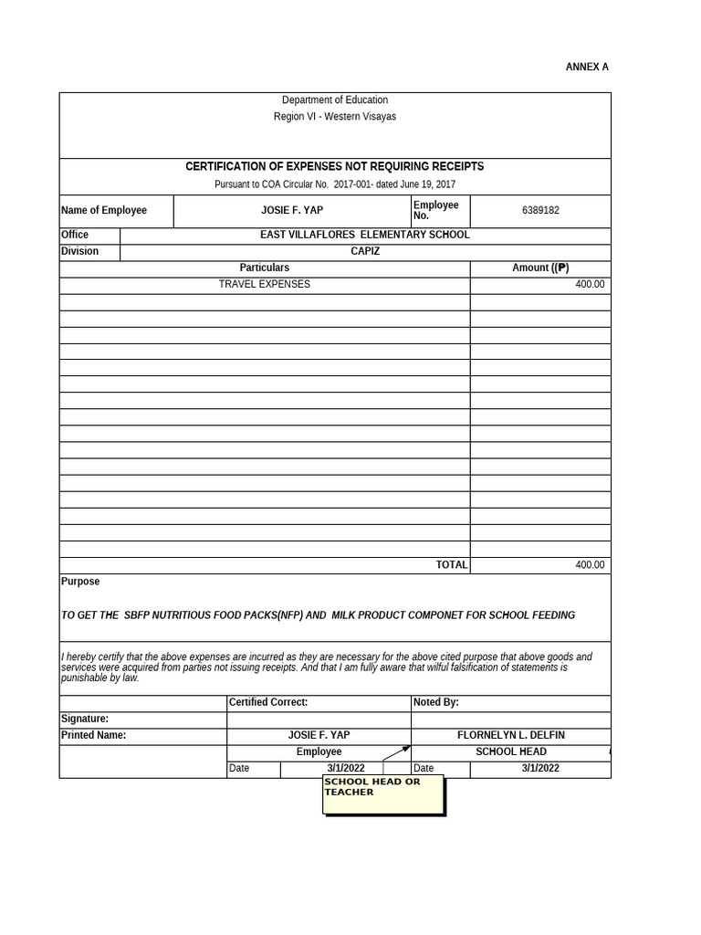 RER-C0A-APPENDIX NFP & MILK 'May' June | PDF | Expense | Income Statement