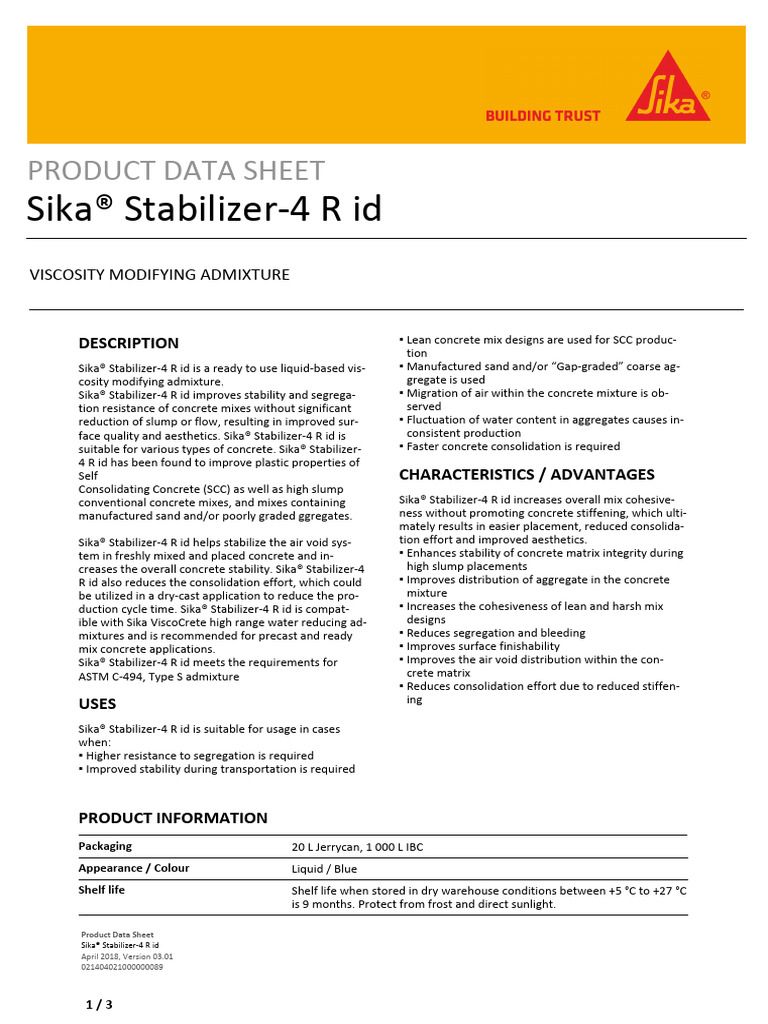 sika_stabilizer-4rid | PDF