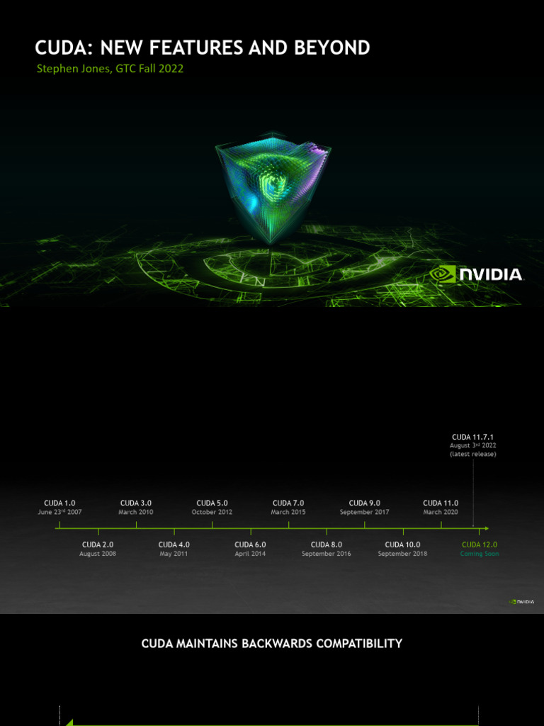 A41100 - CUDA - New Features and Beyond | PDF