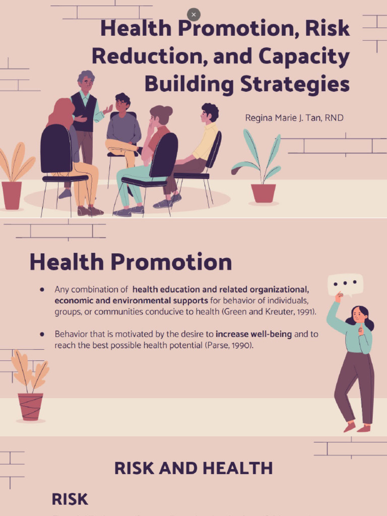 CPH - Unit 6 Health Promotion | PDF