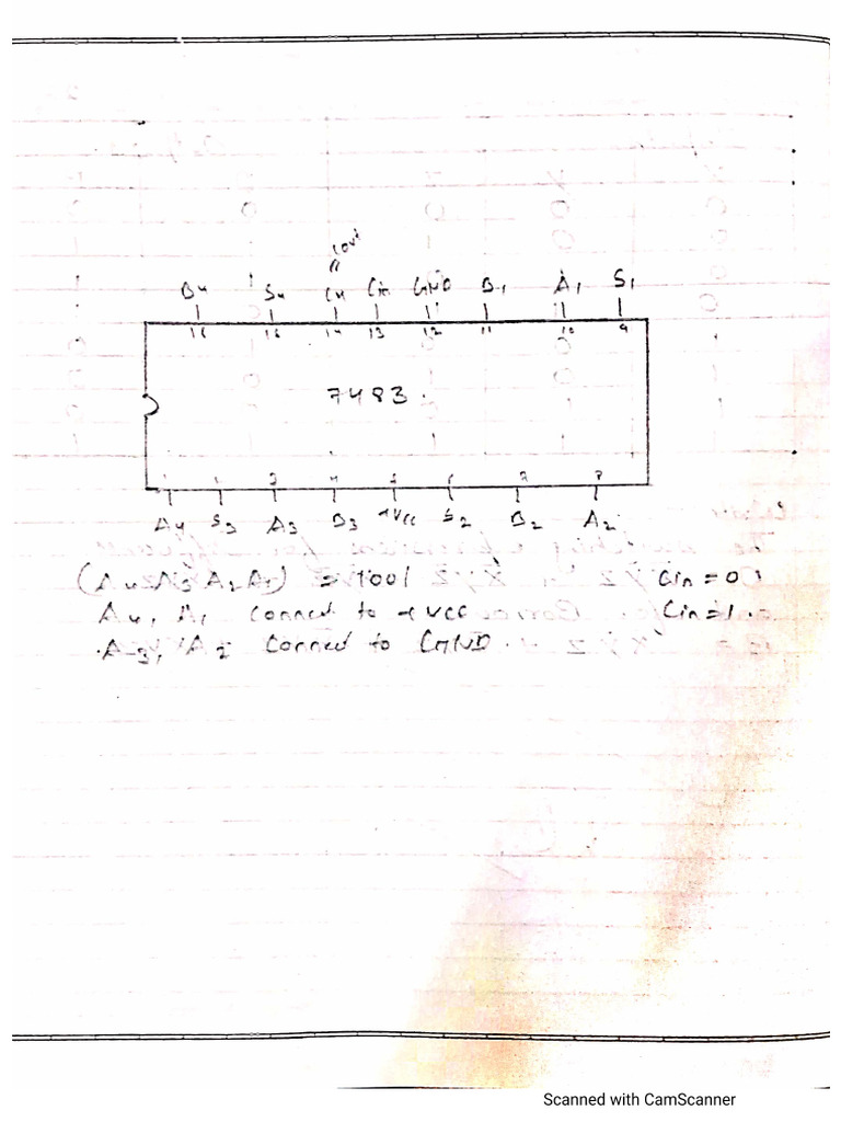 Parallel Adder & Subtractor | PDF