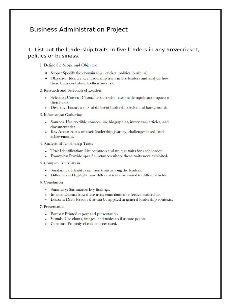 BA Project | PDF