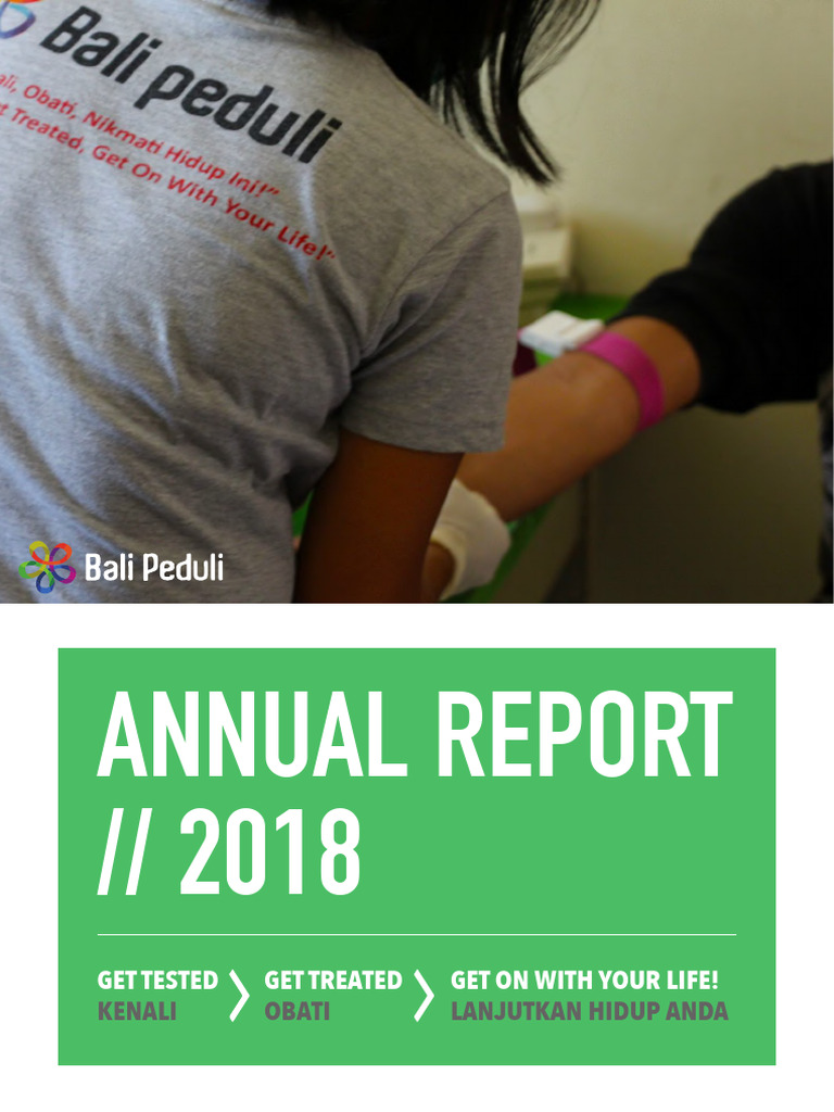 2018 Annual Report Bali Peduli Final | PDF | Sexually Transmitted ...