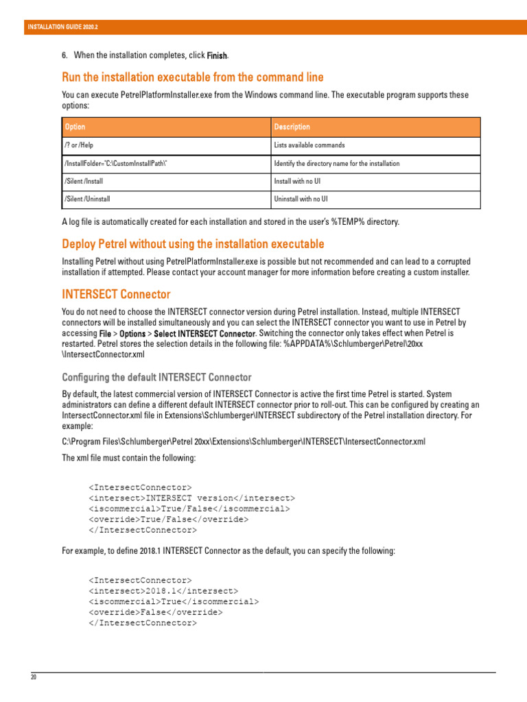 Petrel Installation Guide 20202-1!42!22 | PDF