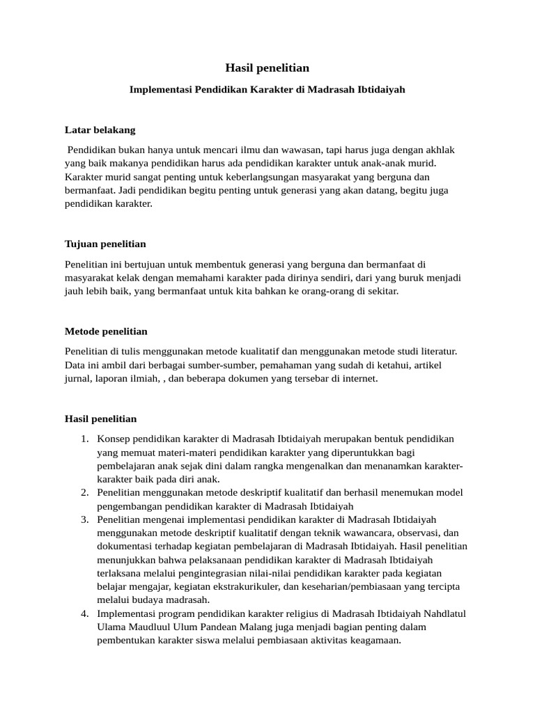 Hasil Penelitian Muhammad Baihaqi 230101070722 | PDF Hasil Penelitian Muhammad Baihaqi 230101070722 | PDF