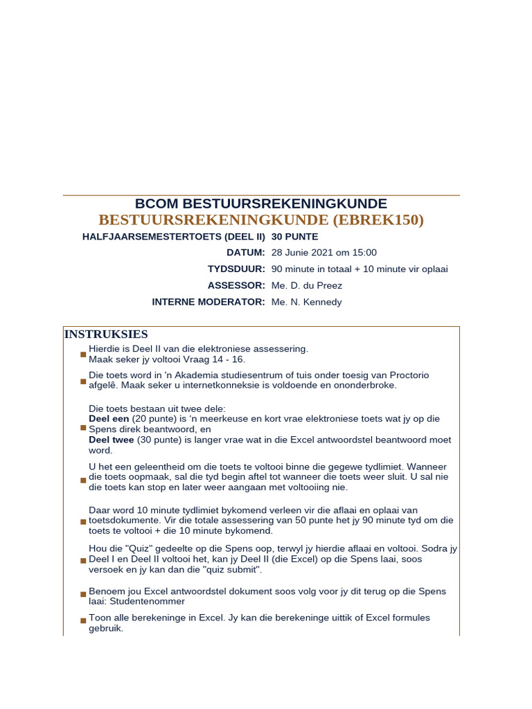 JST_2021_Deel II_Finaal (Memo) | PDF