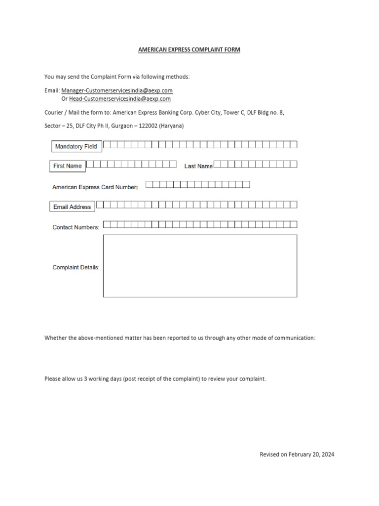 complaint-form | PDF