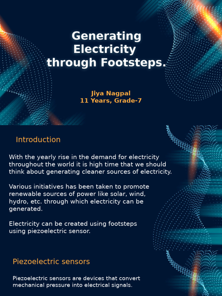 Energy Footsteps | PDF