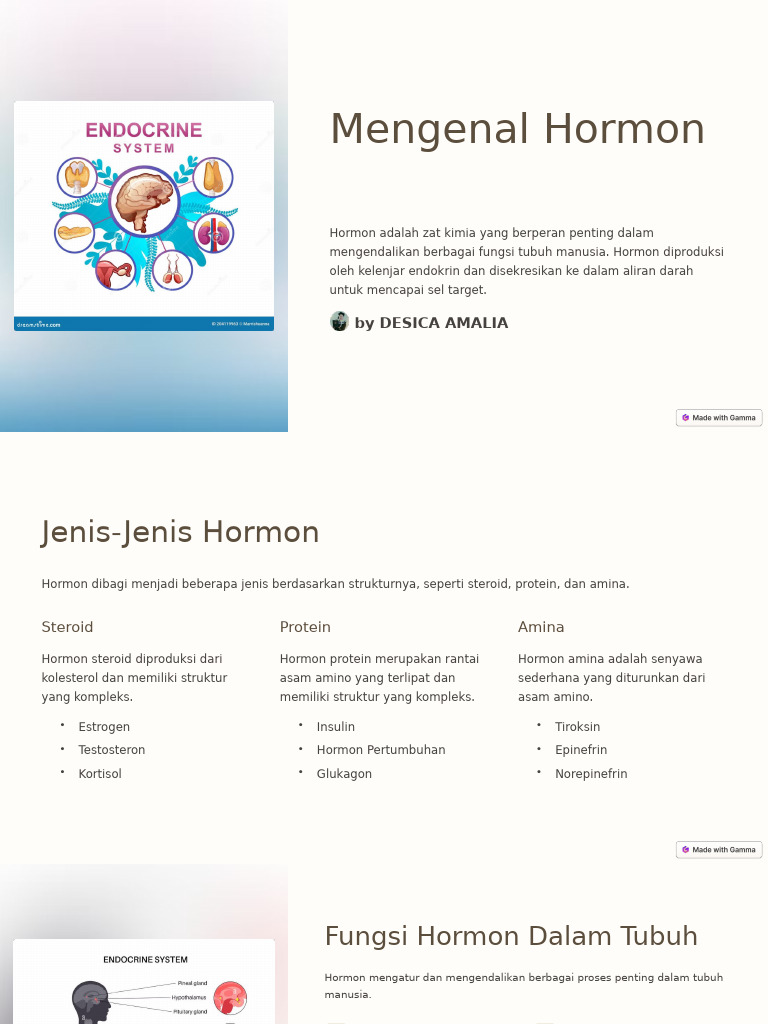 Mengenal Hormon | PDF