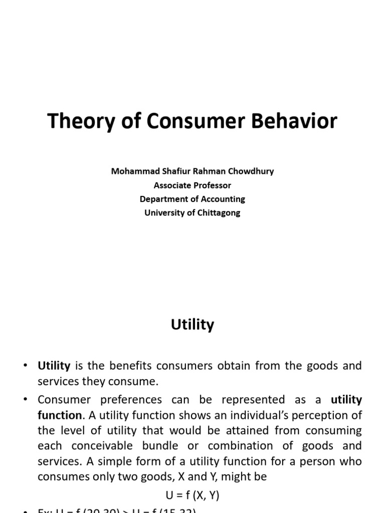 Consumer Behaviour (1) | PDF