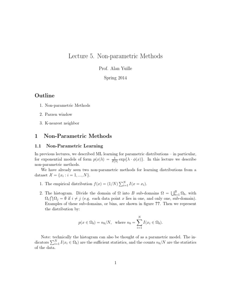 2014 Lecture Note 5 | PDF