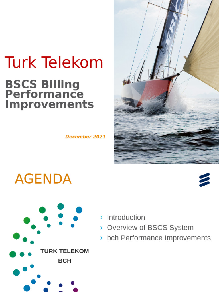 Turk Telekom BSCS Billing Performance Improvements - 202112 | PDF