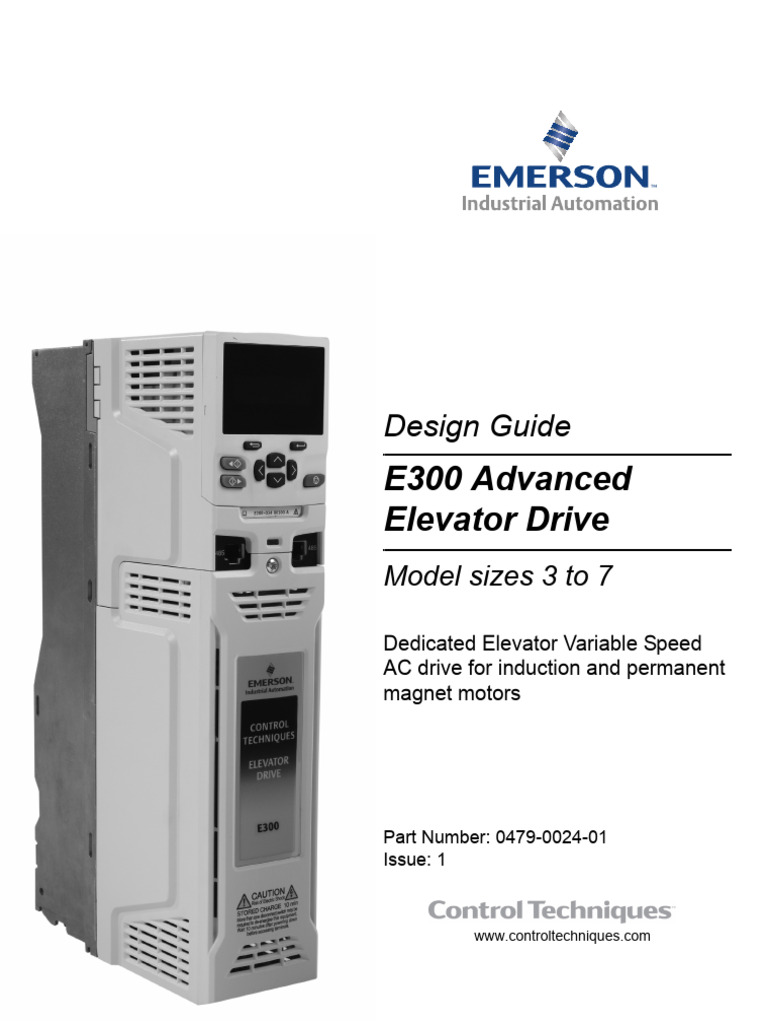 2117 Frequentieregelaars Elevator Drive E300 Design Guide en Iss1 0479 ...
