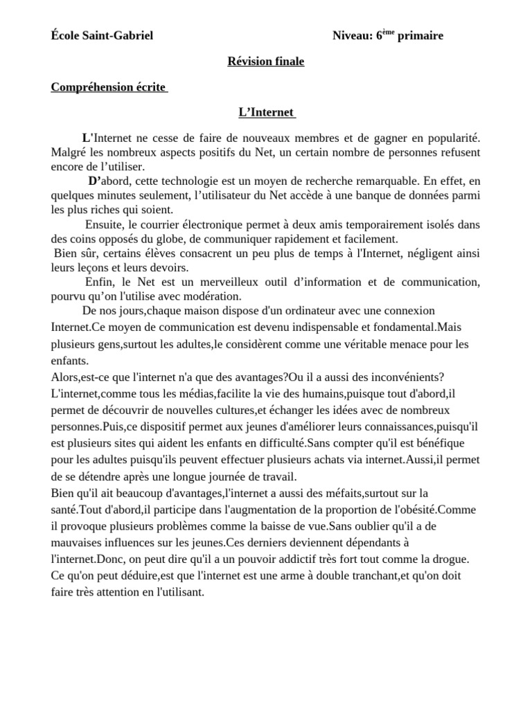 6eme Site Revision Finale | PDF