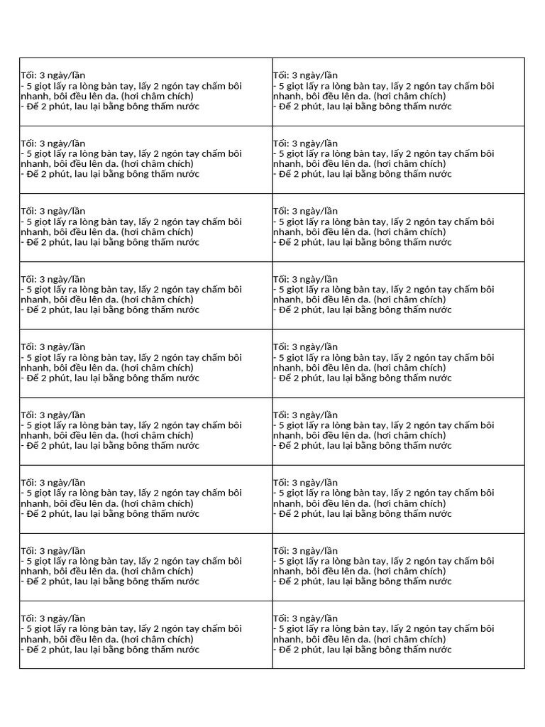 HDSD Antiblemish | PDF