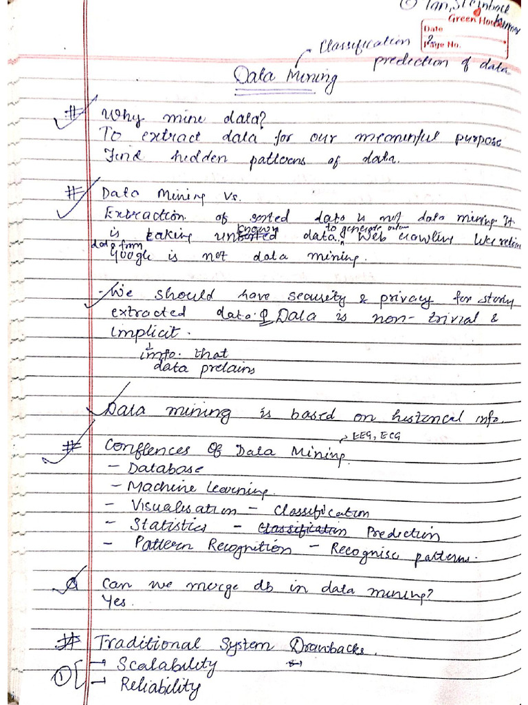 DM class notes | PDF