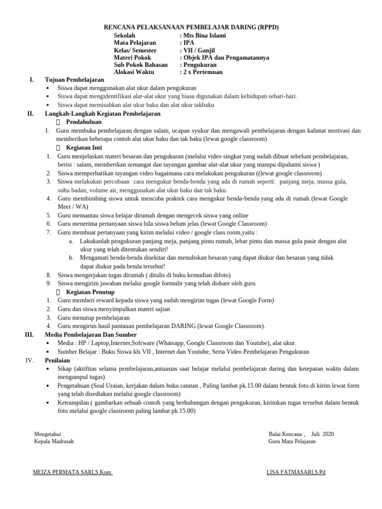 Objek Ipa Dan Pengamtannya | PDF