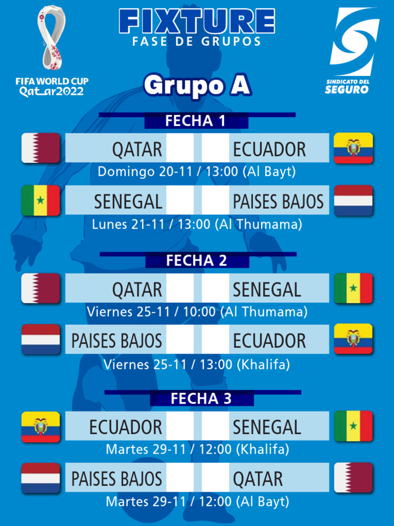 Fixture Qatar 2022 | PDF