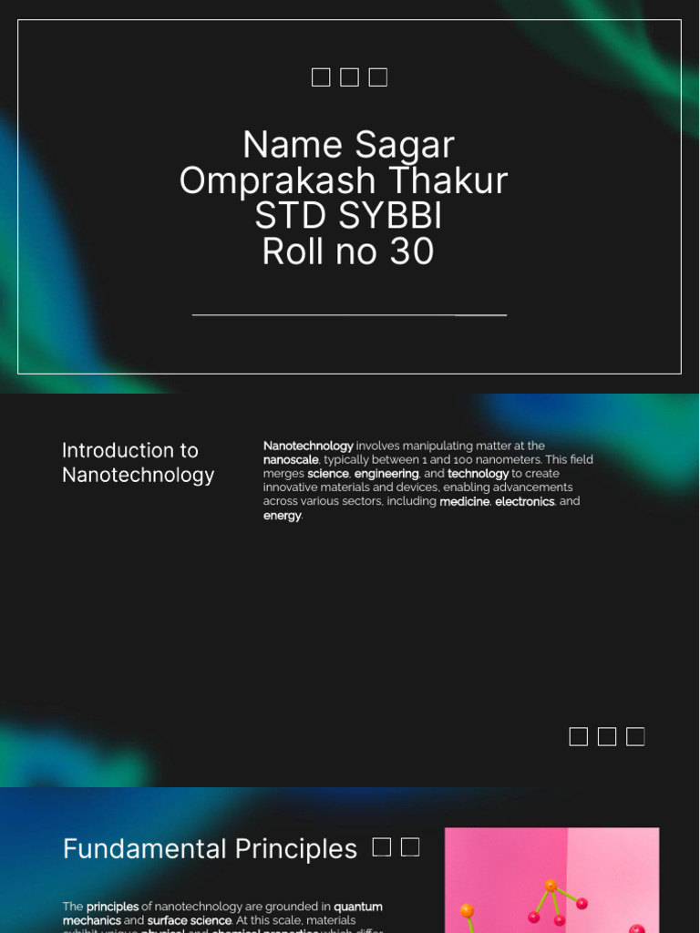 Slidesgo Nanotechnology Unveiled Understanding Through Practical Examples 202409030741080CAM ...