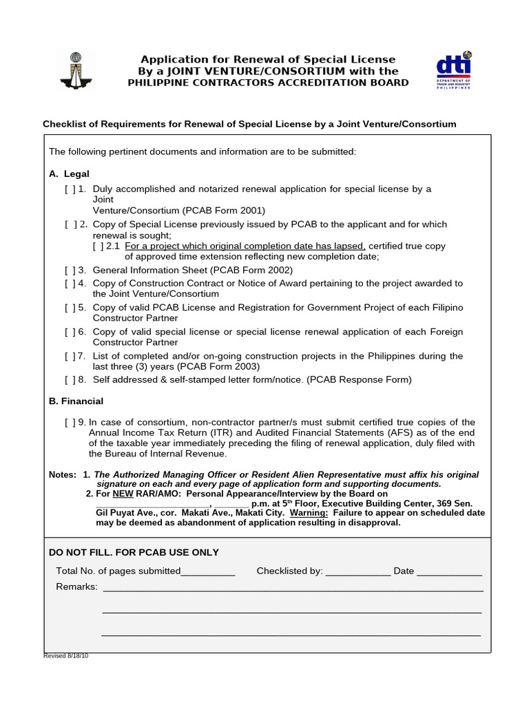 Special - RENEWAL Joint Venture & Consortium | PDF