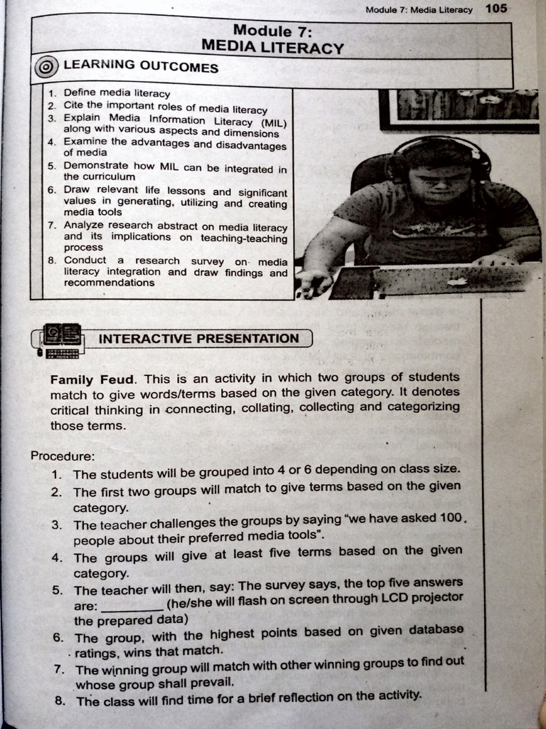 Module 7 Media Literacy | PDF